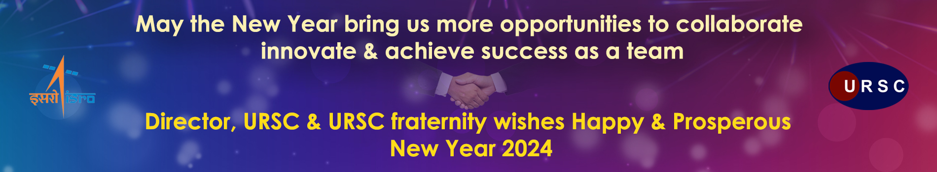 U R Rao Satellite Centre (URSC), Department of Space, Government of ...